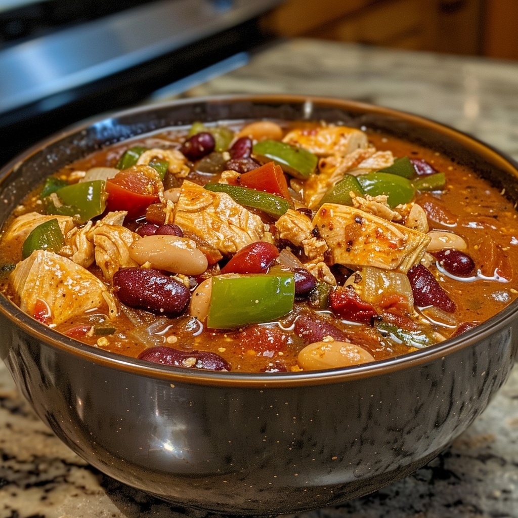 Bodybuilding Chicken Chili Recipe for Muscle Growth