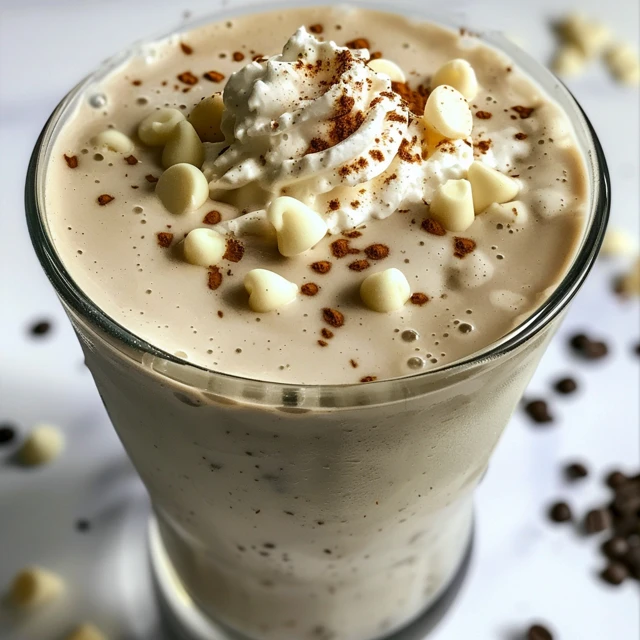 White Chocolate Mocha Protein Shake Recipe for a Delicious Boost