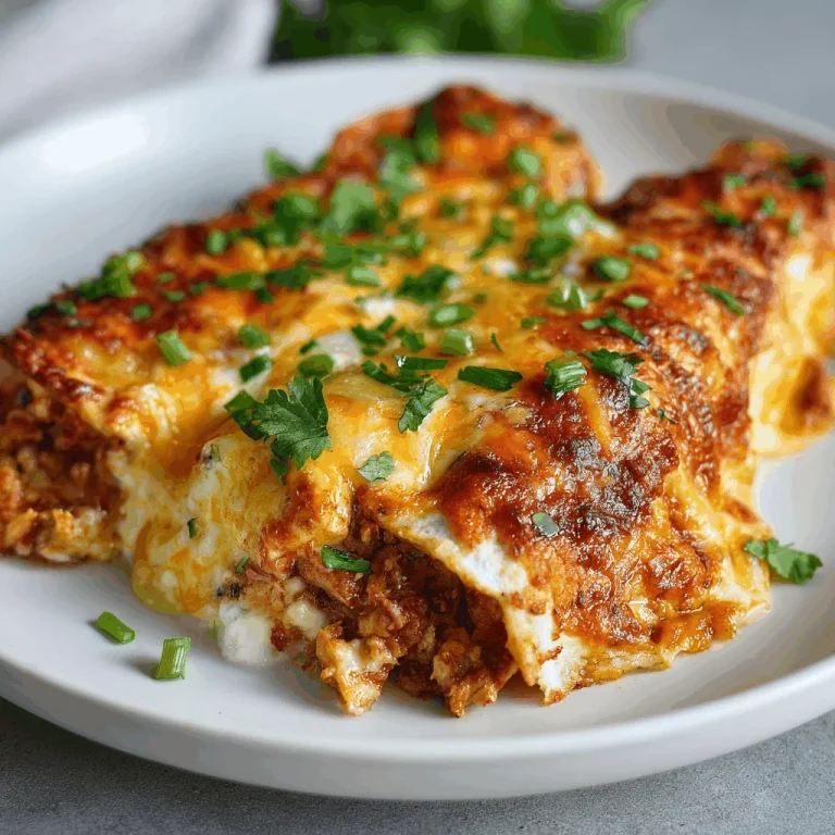 Chicken Cottage Cheese Enchiladas for Protein Lovers