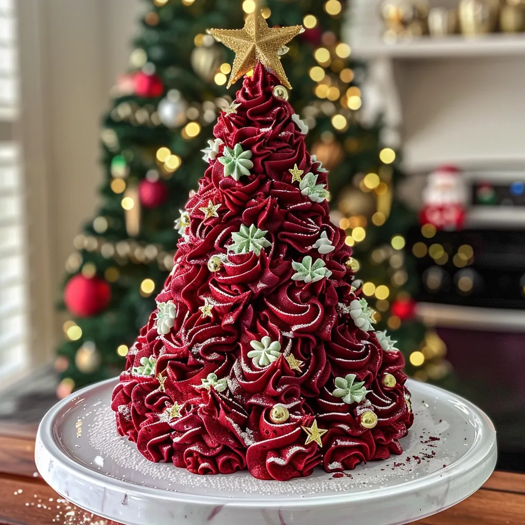 Delightful Red Velvet Christmas Tree Recipe for Holiday Cheer