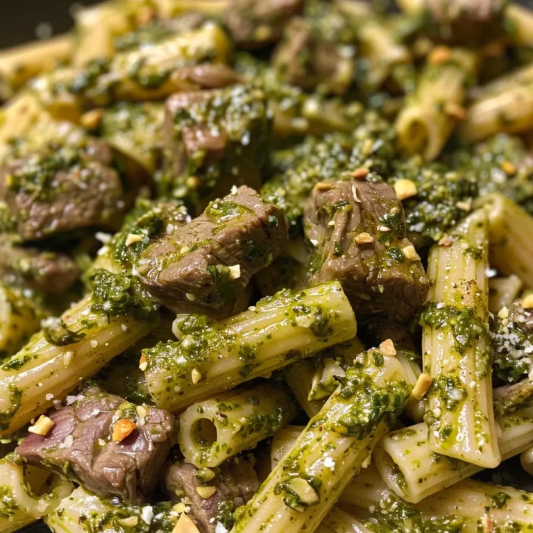 Delicious Beef Pesto Pasta Recipe for a Flavorful Dinner